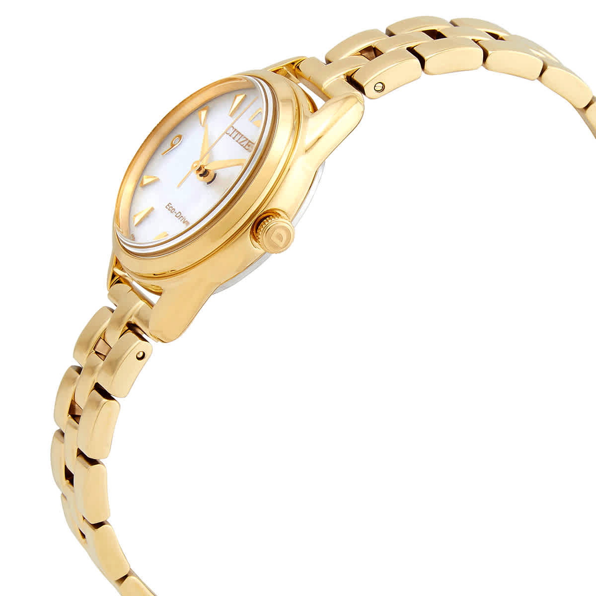 Citizen Silver Dial Eco-drive Ladies Watch EM0682-74A Citizen