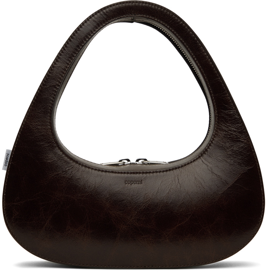 Coperni Brown Swipe Baguette Bag Coperni