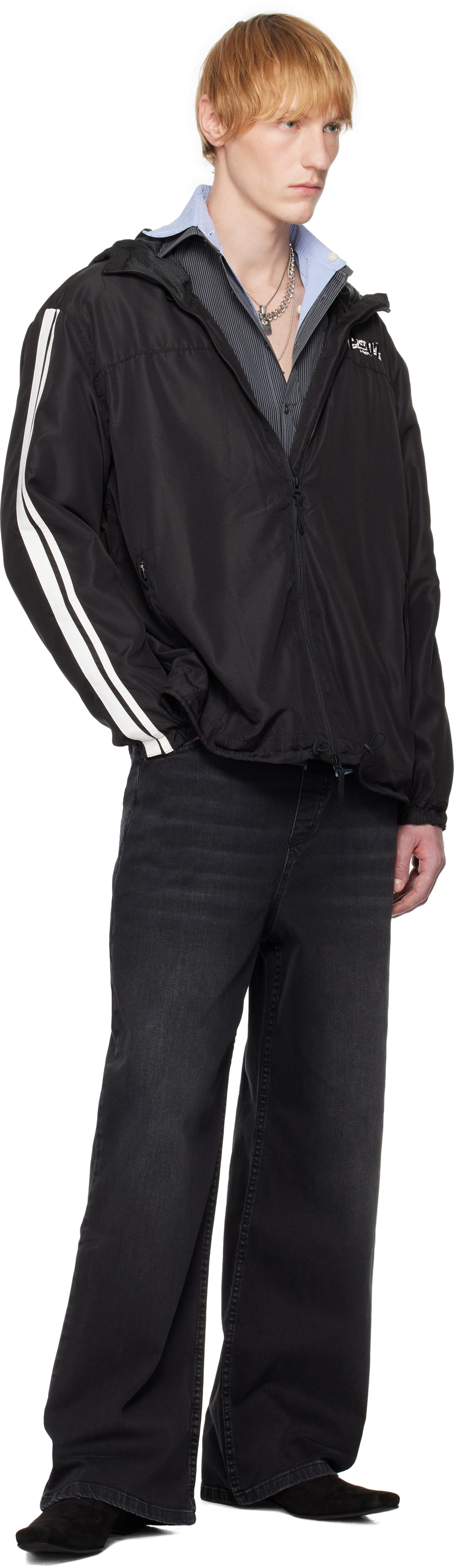 Prototypes Black Waistband Regular Jeans PROTOTYPES