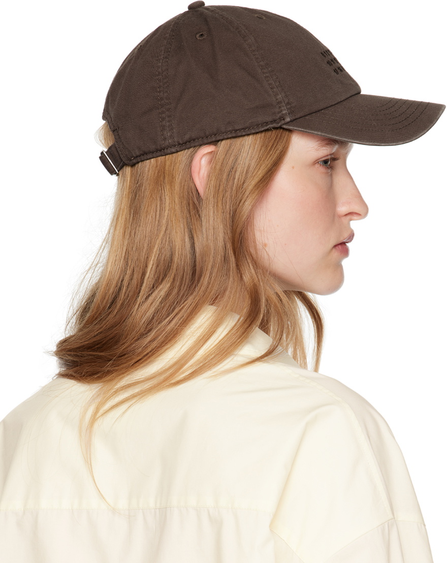 MM6 Maison Margiela Khaki Baseball Cap MM6 Maison Margiela