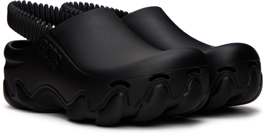 GCDS Black Ibex Clogs GCDS