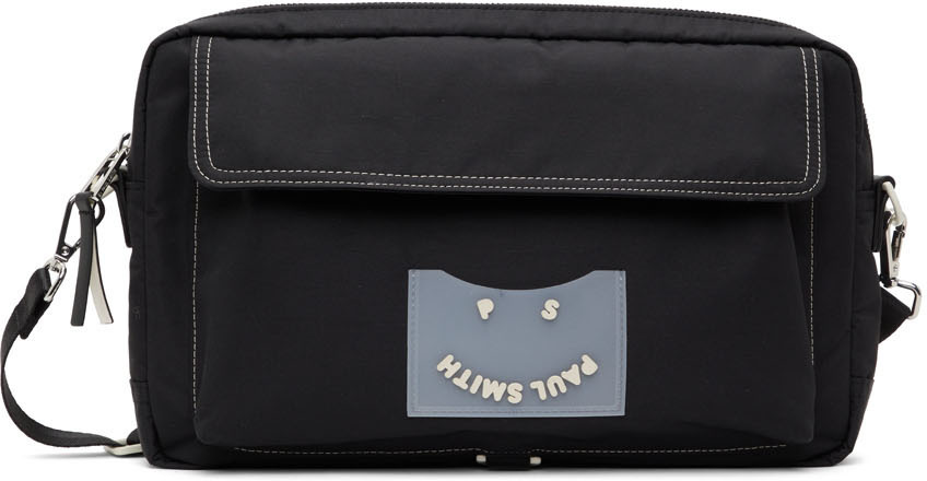 PS by Paul Smith Black Happy Shoulder Bag PS by Paul Smith