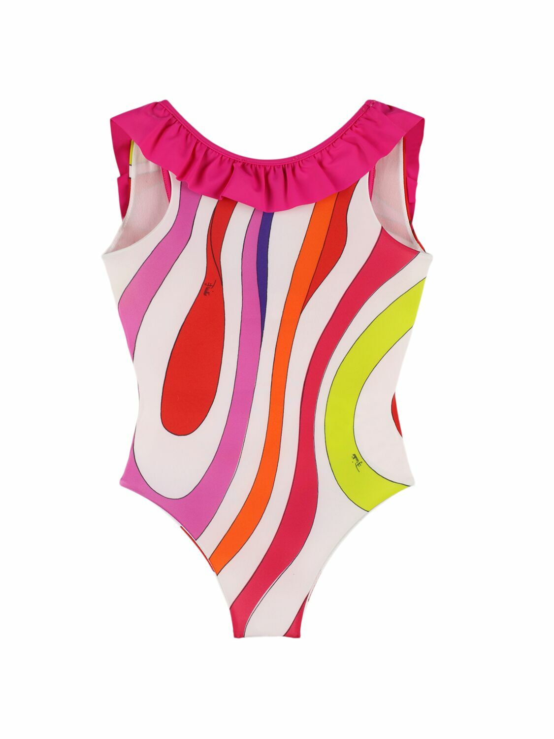 PUCCI Printed Lycra One Piece Swimsuit Emilio Pucci