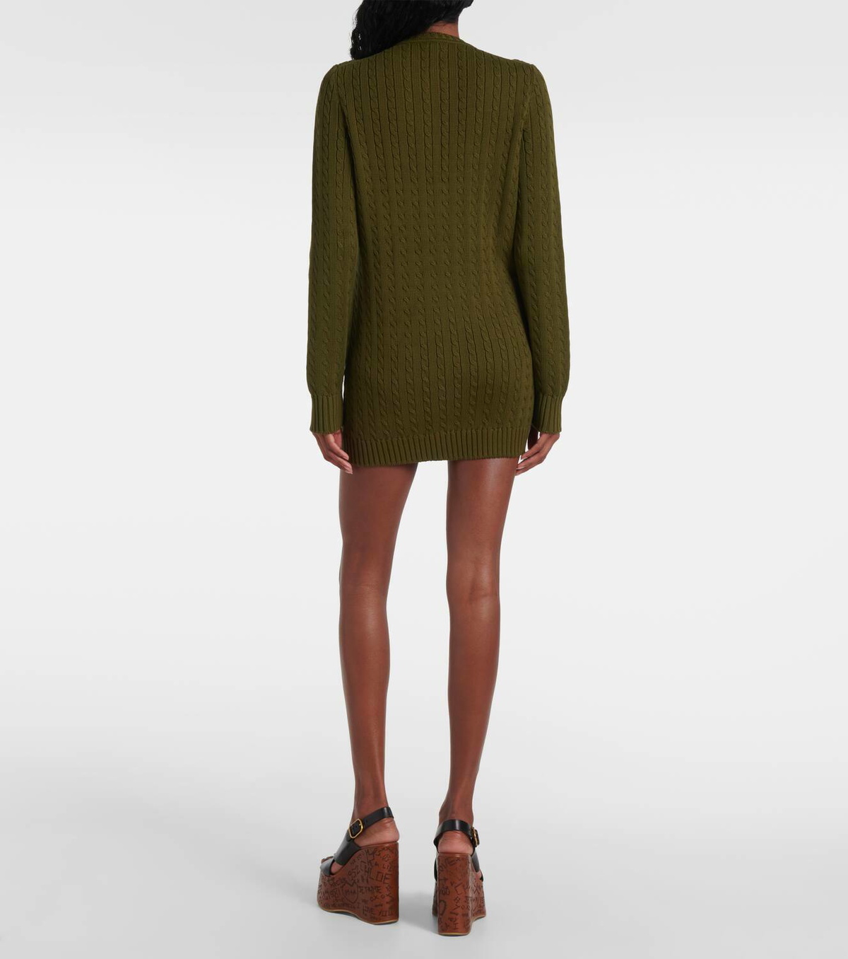 Chloé Cable-knit cotton cardigan Chloe