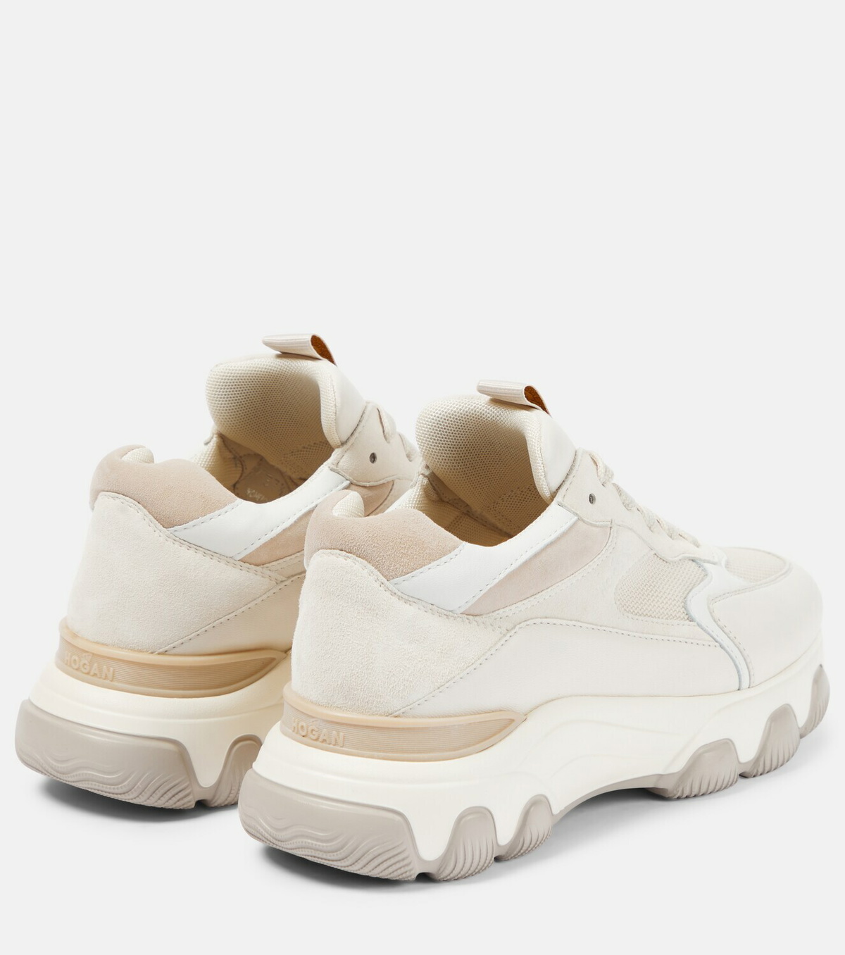 Hogan Hyperactive leather and suede sneakers Hogan