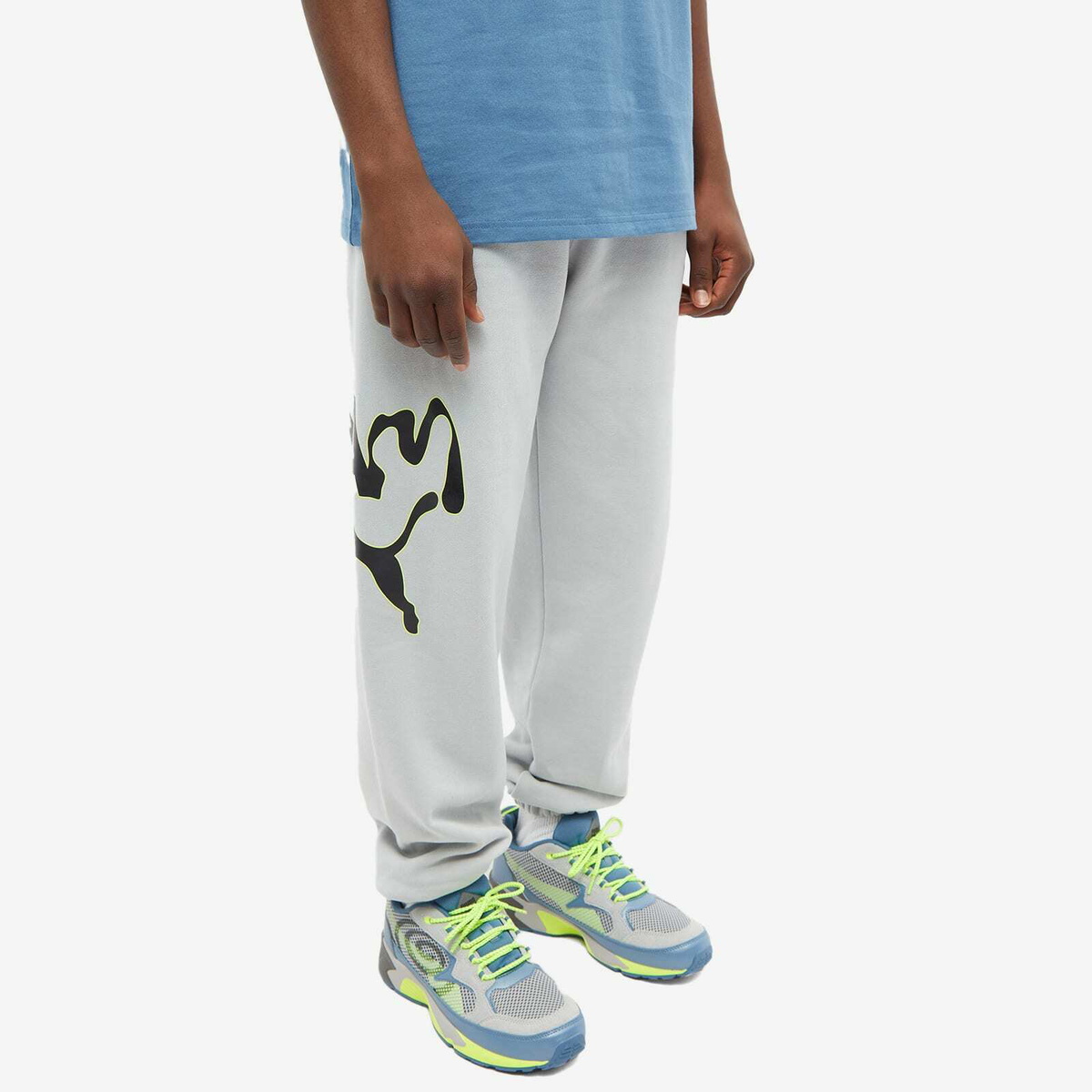 Puma x P.A.M. Sweat Pant in Flat Light Grey Puma