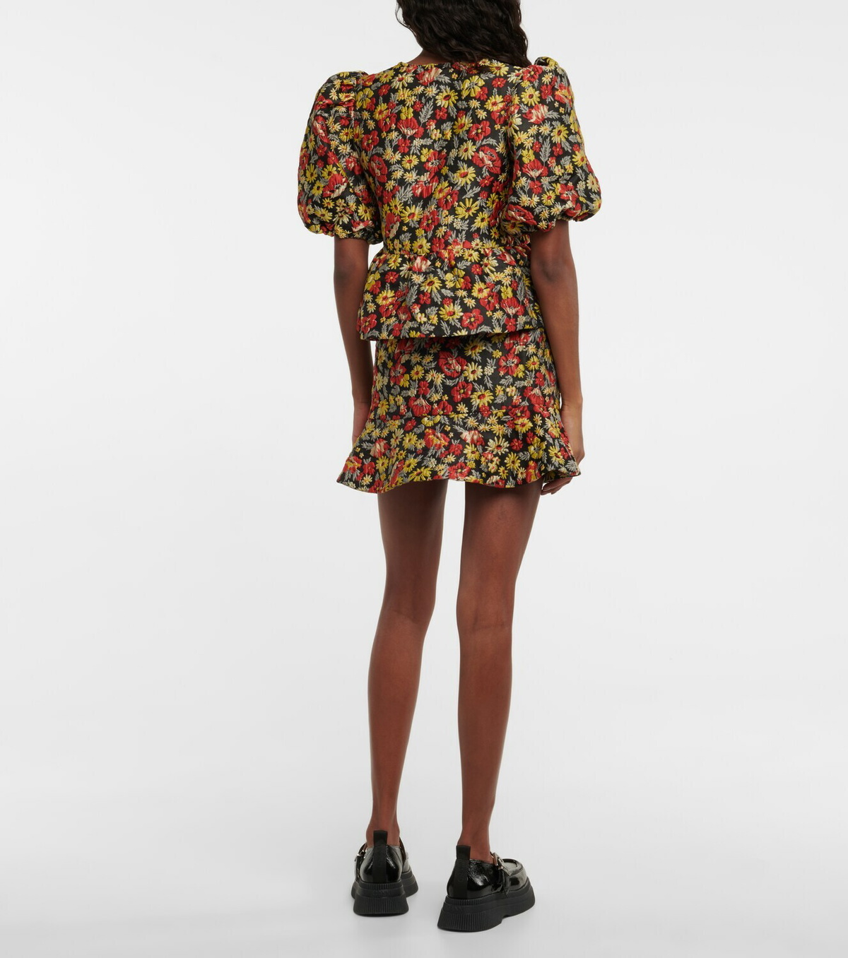 Ganni Floral top GANNI