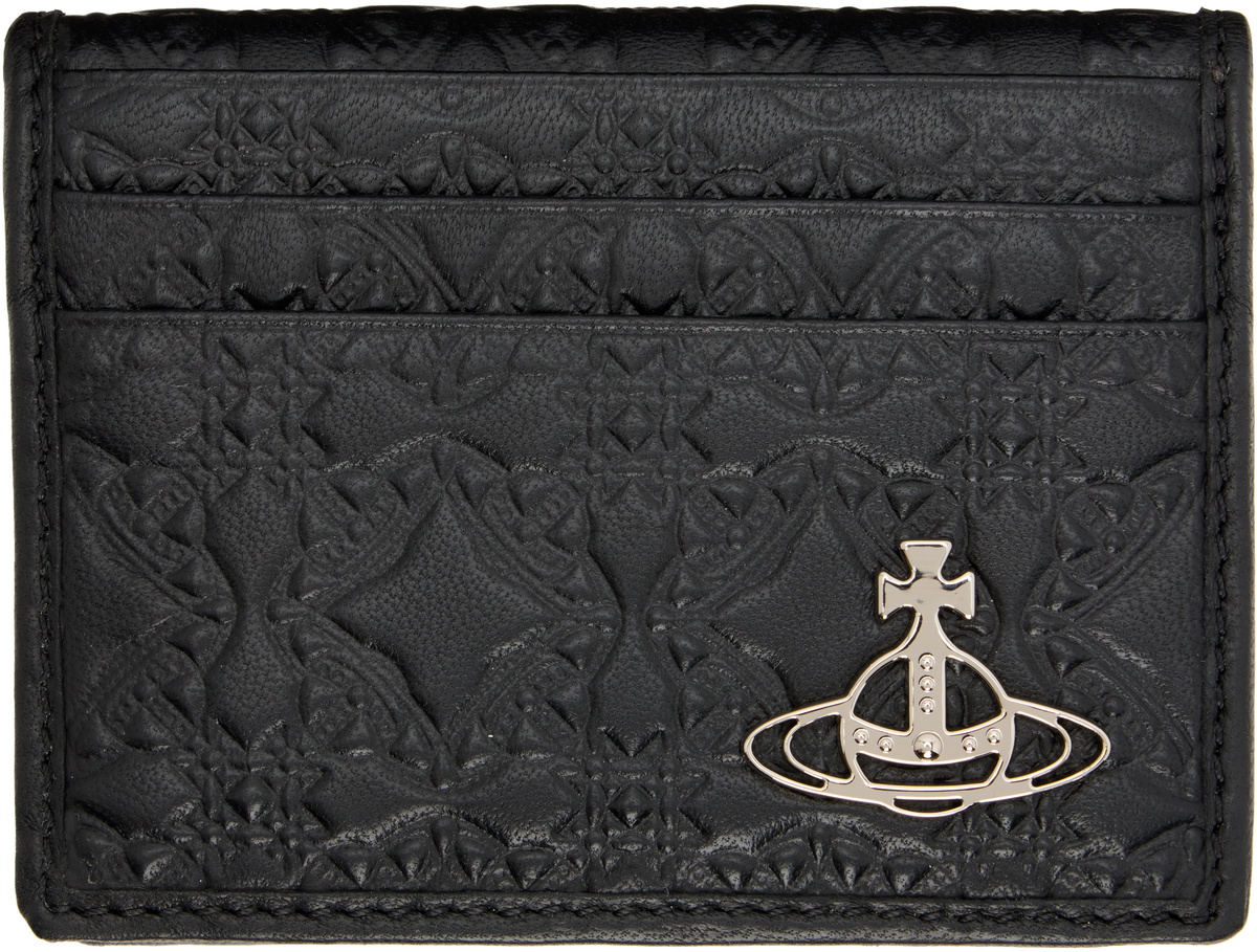 Vivienne Westwood Black Bifold Man Card Holder Vivienne Westwood