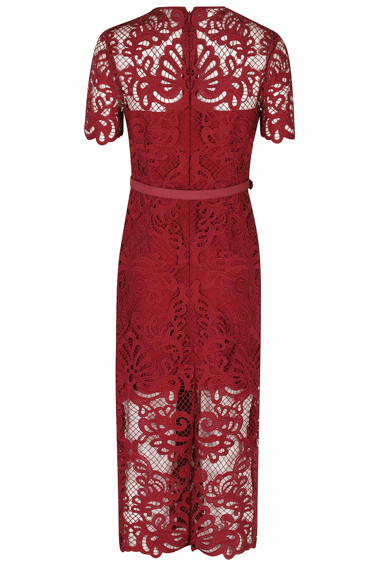 self-portrait Button Midi Dress Self-Portrait