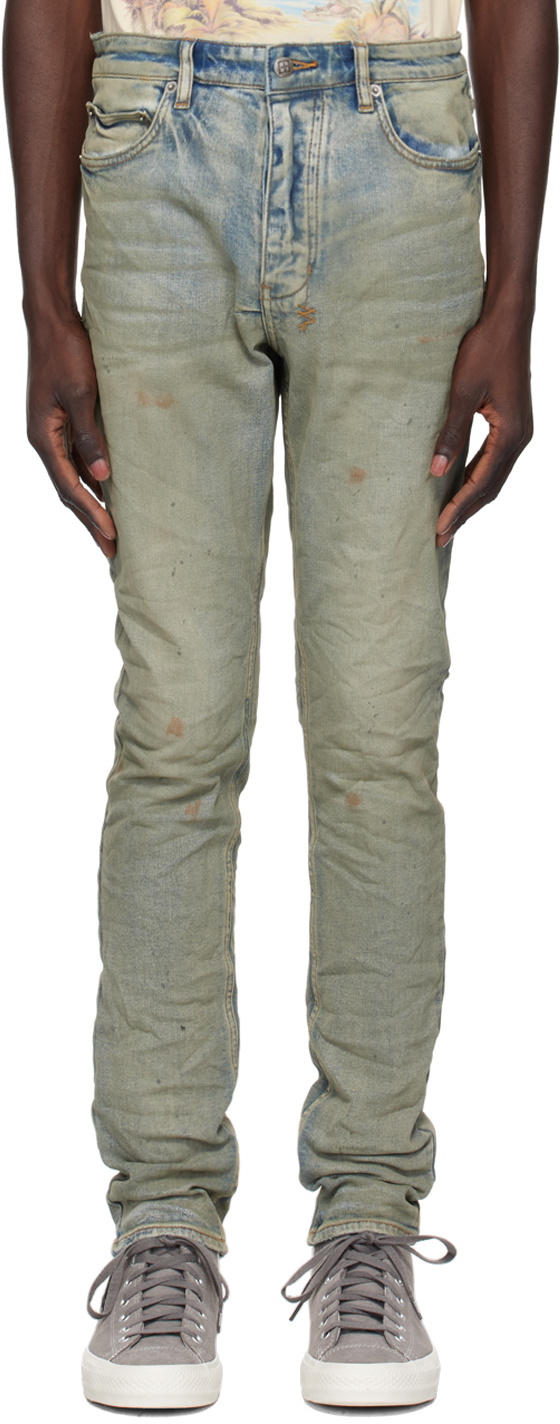 Ksubi Blue Chitch Mechanik Jeans Ksubi