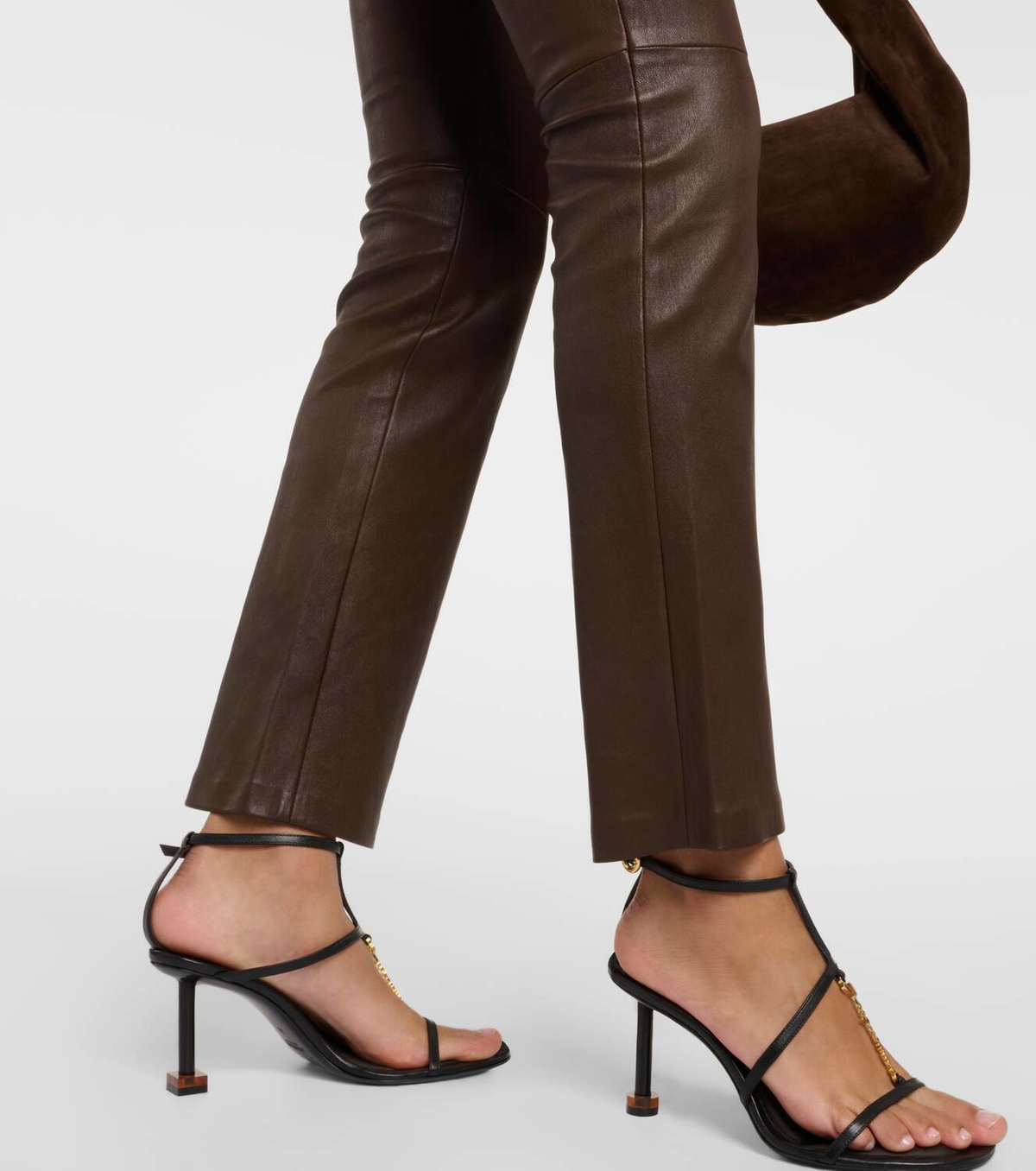 Stouls Leather bootcut pants Stouls