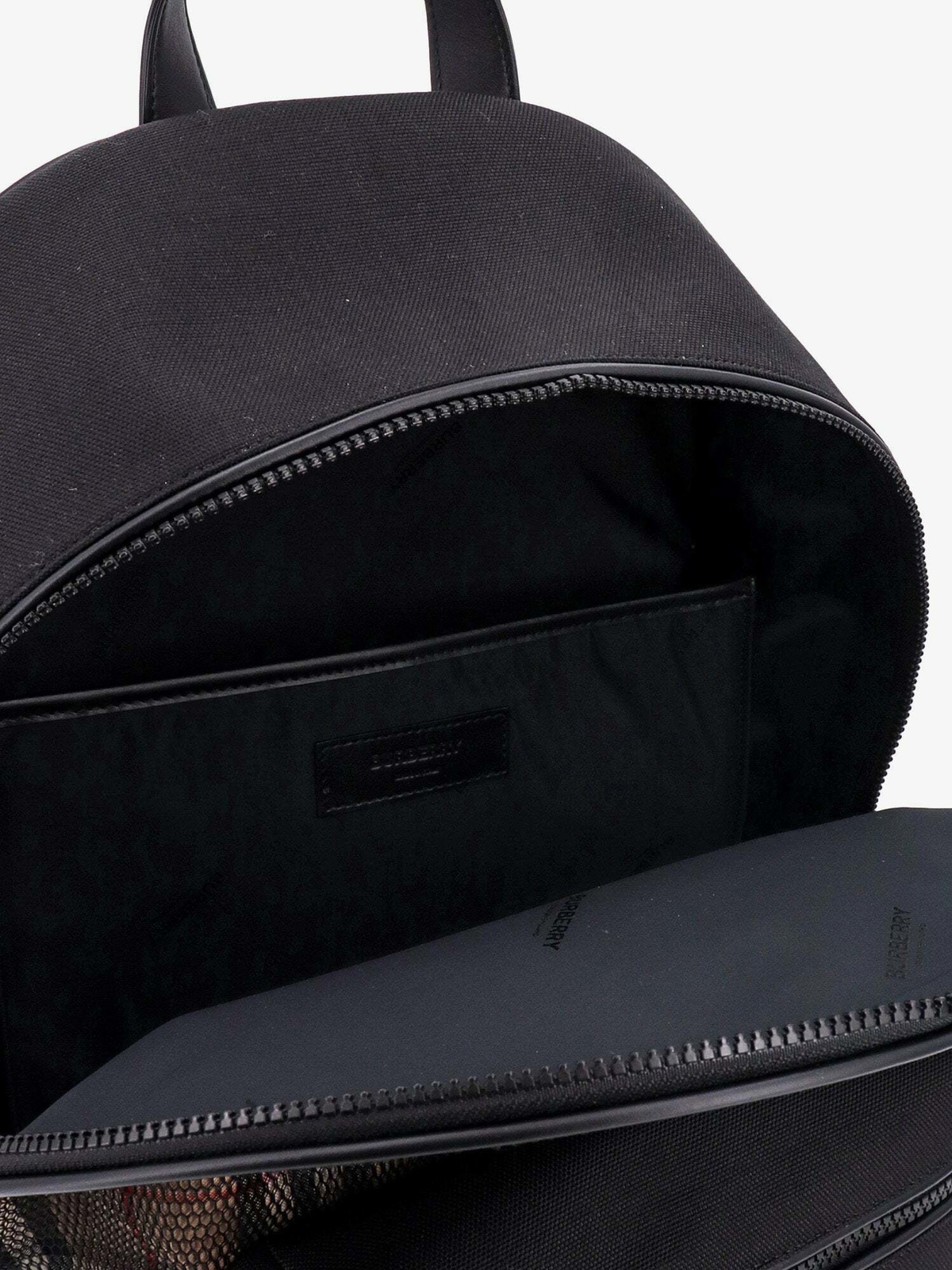 Burberry Backpack Black Mens Burberry