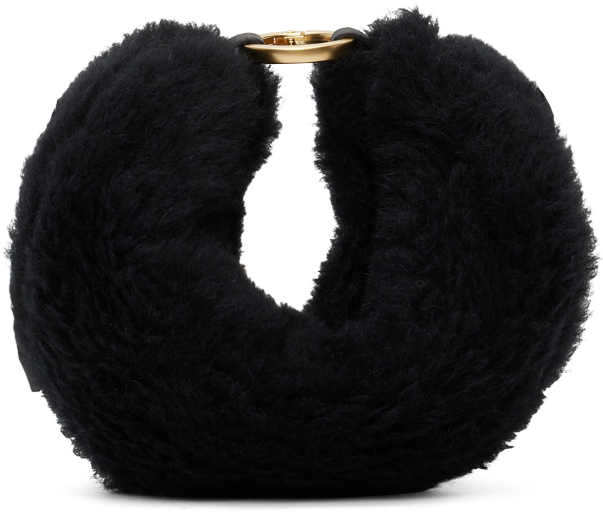 Max Mara Black Teddy Clutch Bag Max Mara