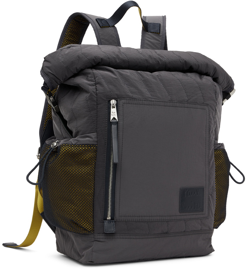 Paul Smith Gray Roll Top Backpack Paul Smith