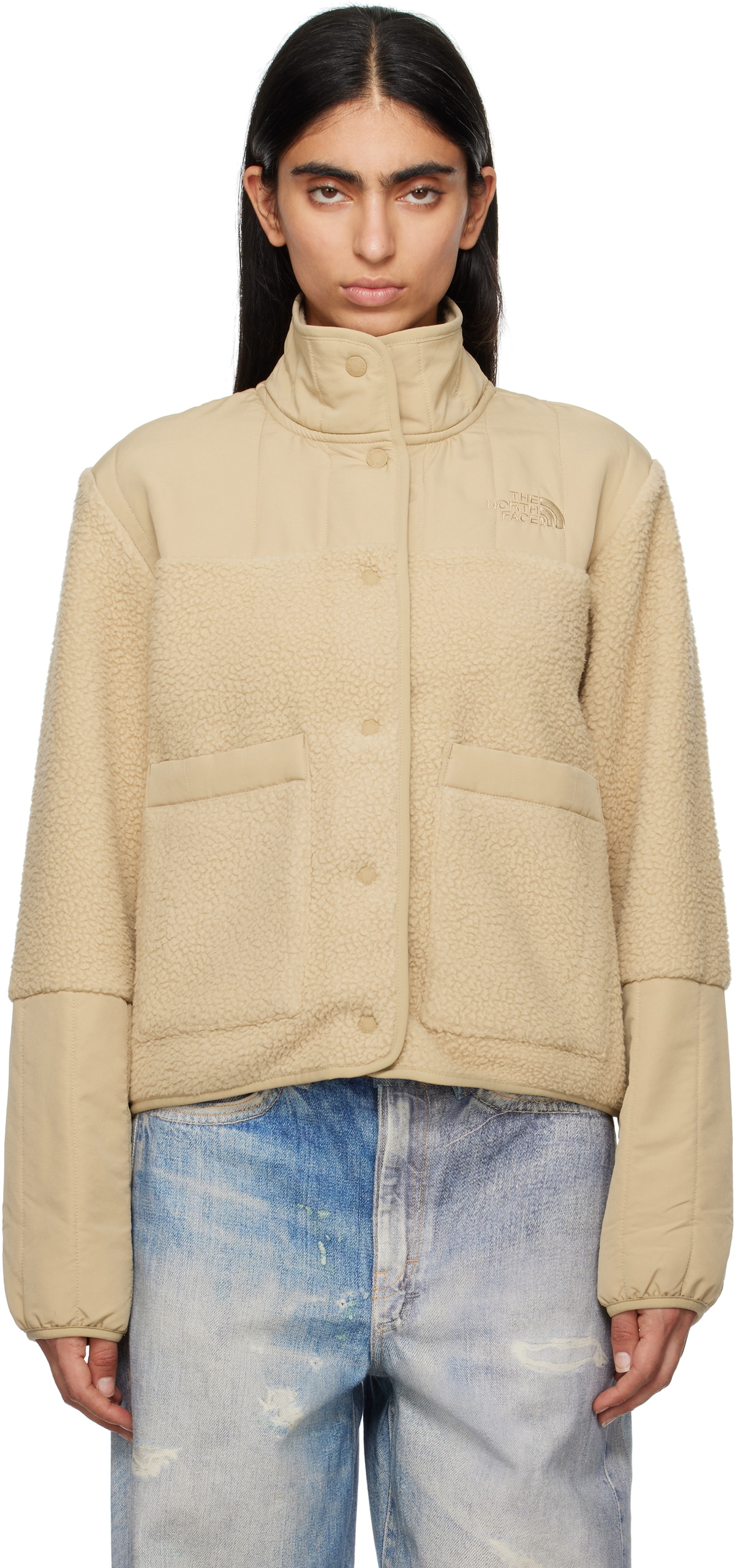The North Face Khaki Cragmont Fleece Jacket The North Face