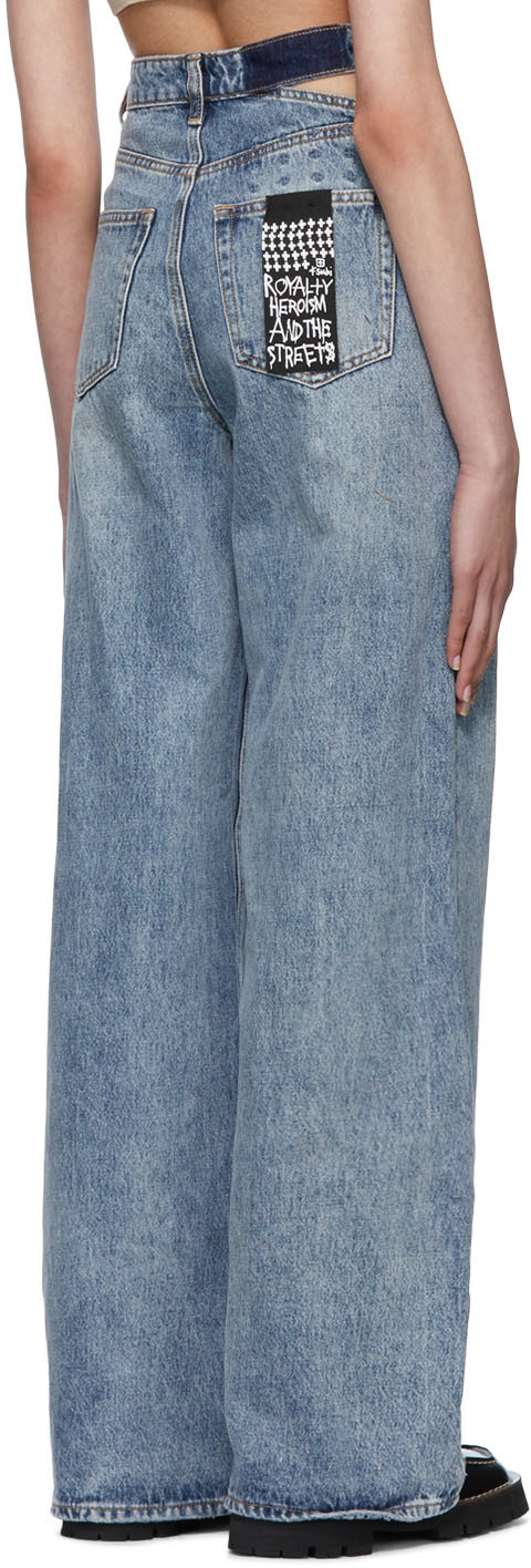 Ksubi Blue Dettached Jeans Ksubi