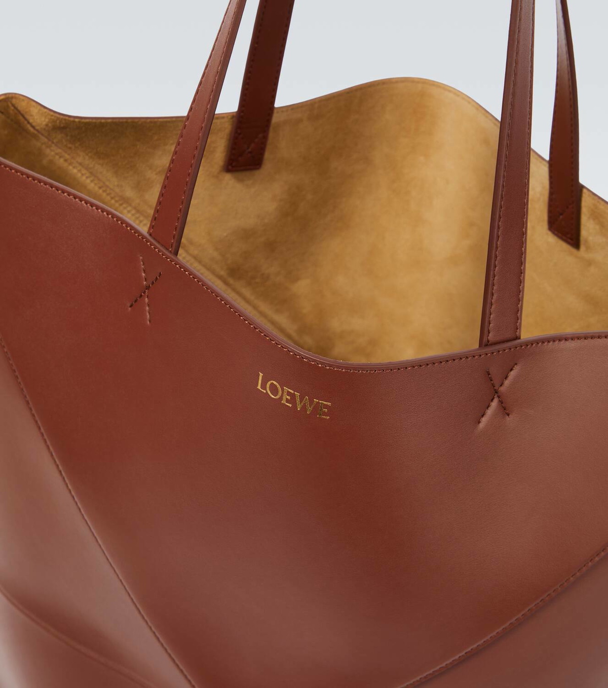 Loewe Puzzle Fold XL leather tote bag Loewe