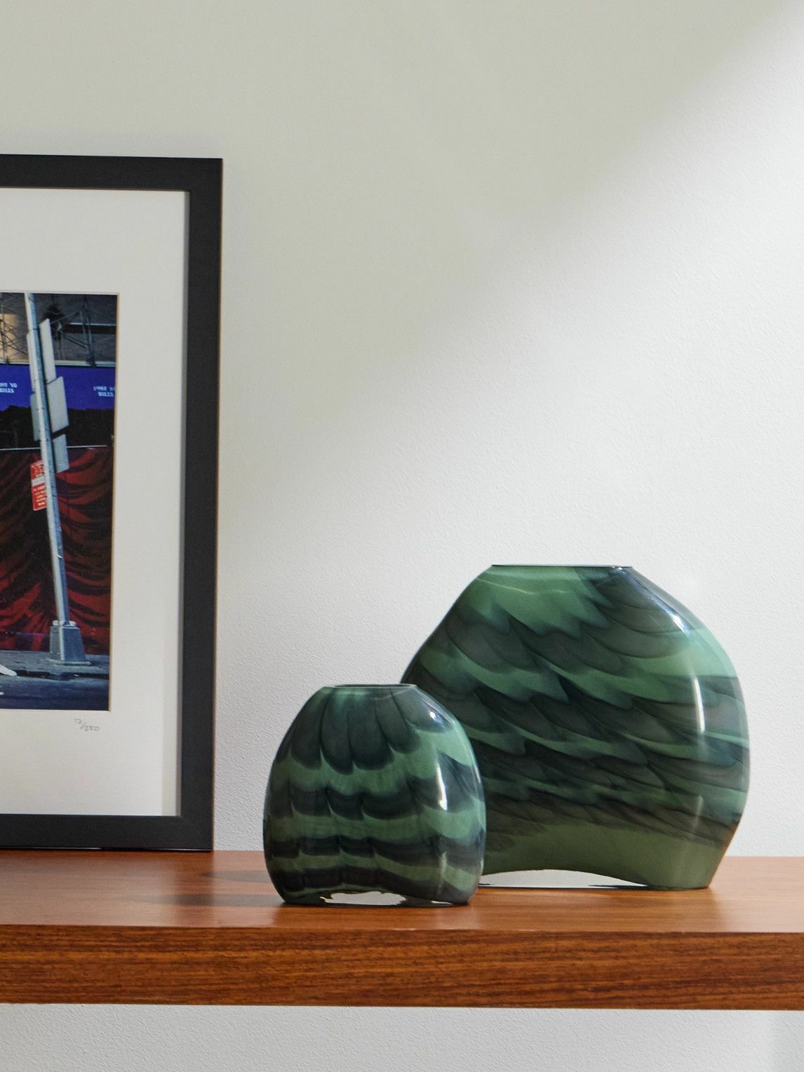 The Conran Shop - Serenity Scallop Small Glass Vase The Conran Shop