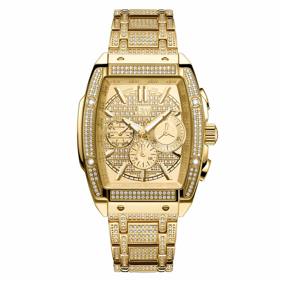 JBW Platinum Series Gold-tone Dial Mens Watch PS570A JBW