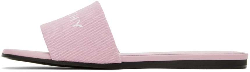 Givenchy Pink 4G Flat Sandals Givenchy
