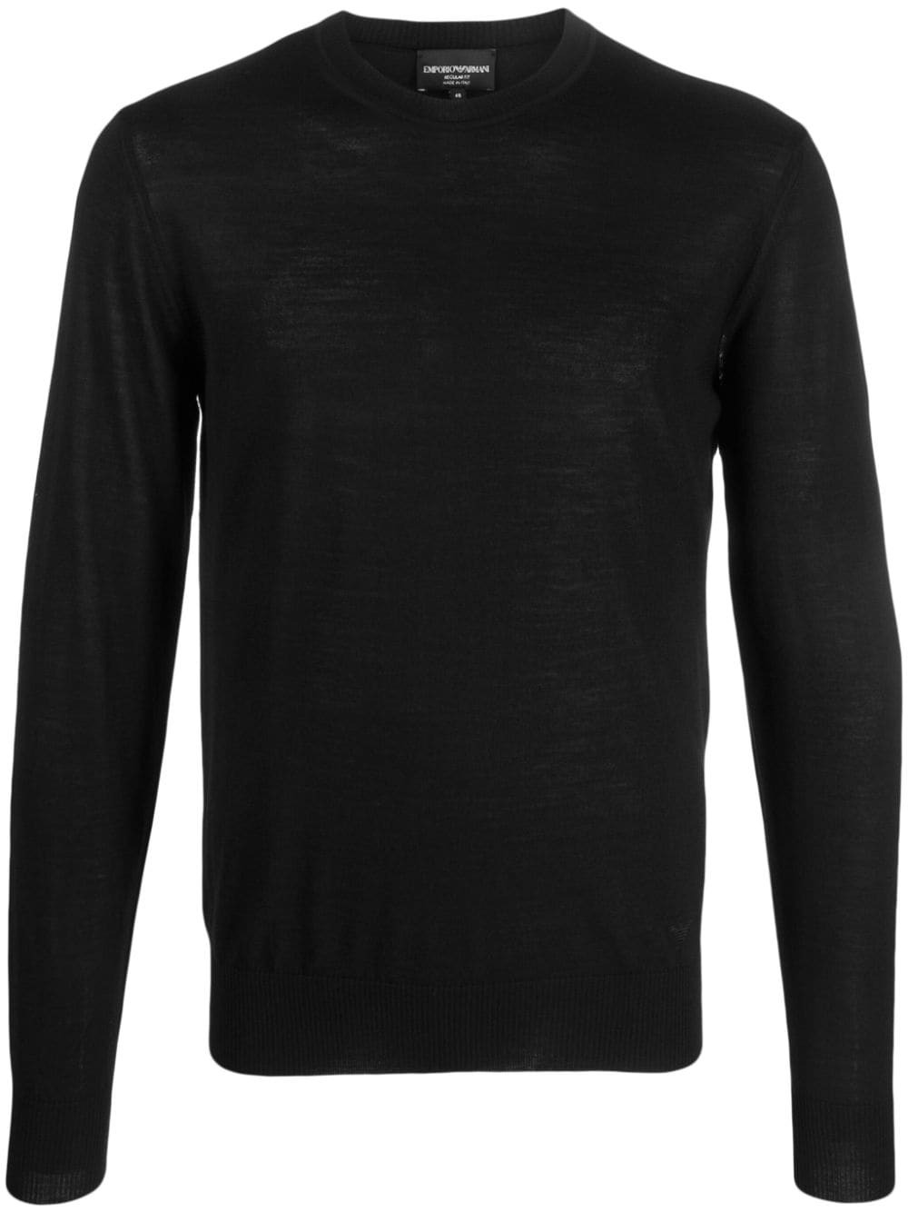 EMPORIO ARMANI - Wool Crewneck Sweater Emporio Armani