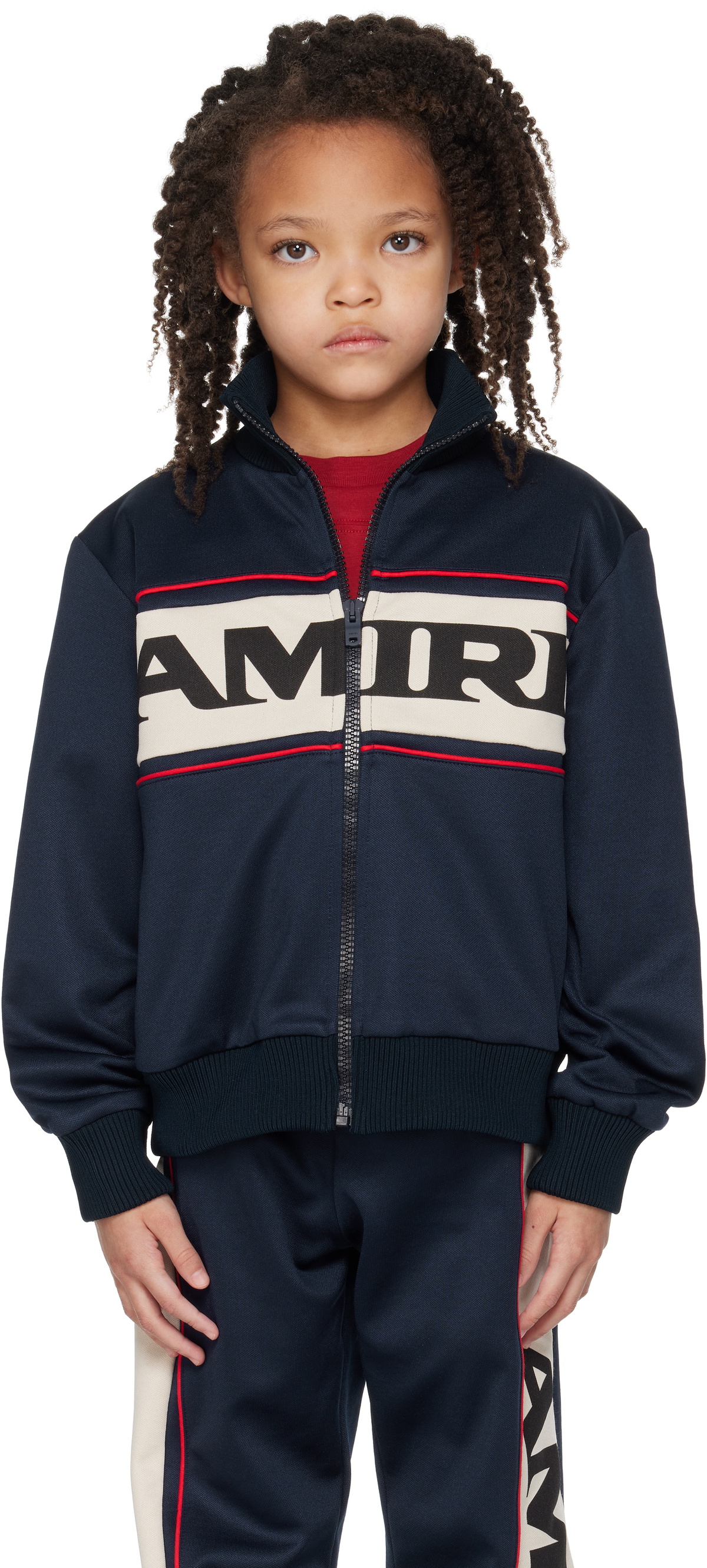 AMIRI Kids Navy 'AMIRI' Sport Track Jacket Amiri