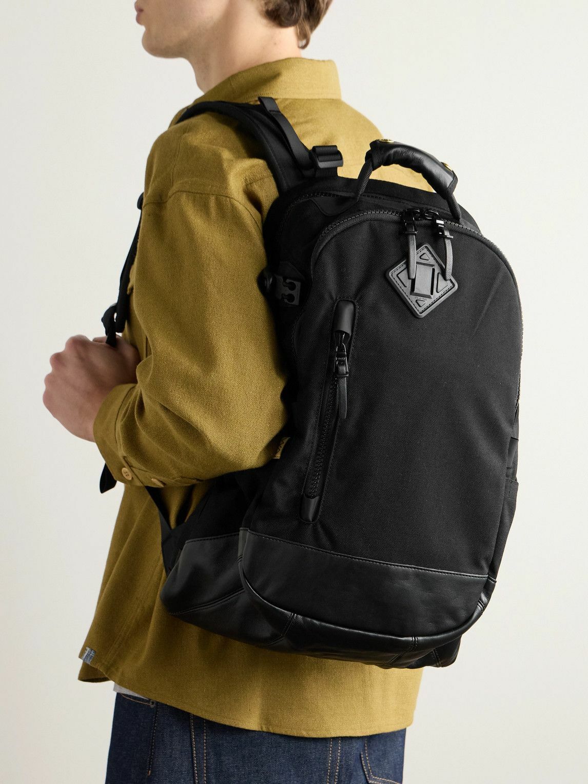 Visvim - 20L Leather-Trimmed CORDURA® Backpack Visvim