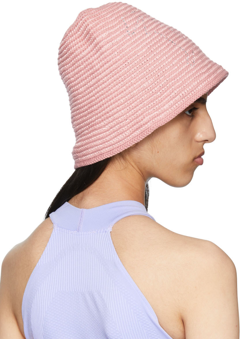 MISBHV Pink Gothic Bucket Hat MISBHV