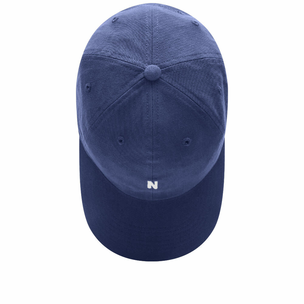 Norse Projects Men's Twill Sports Cap in Calcite Blue Norse Projects