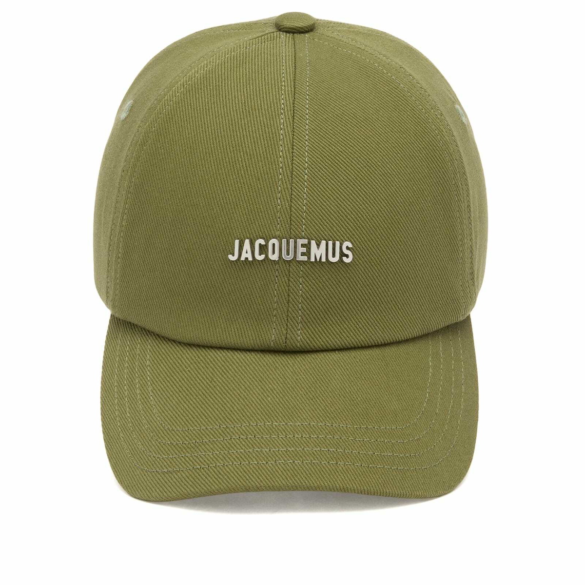 Jacquemus Men's Logo Cap in Khaki Jacquemus