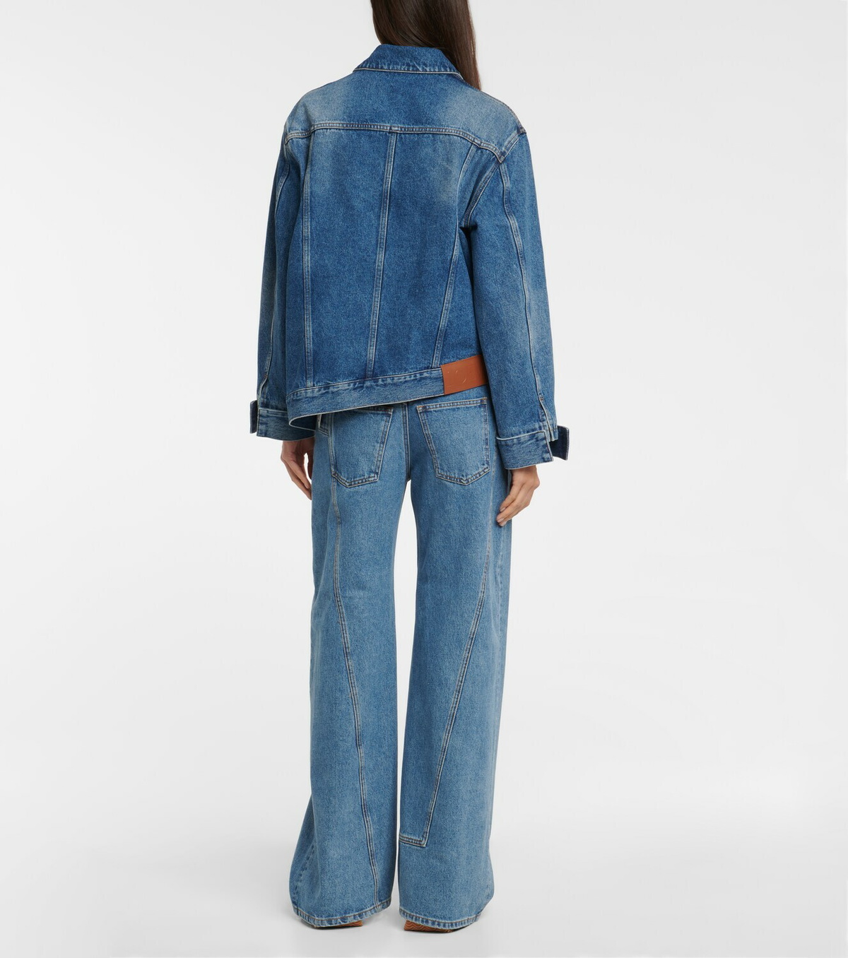Loewe - Asymmetric denim jacket Loewe