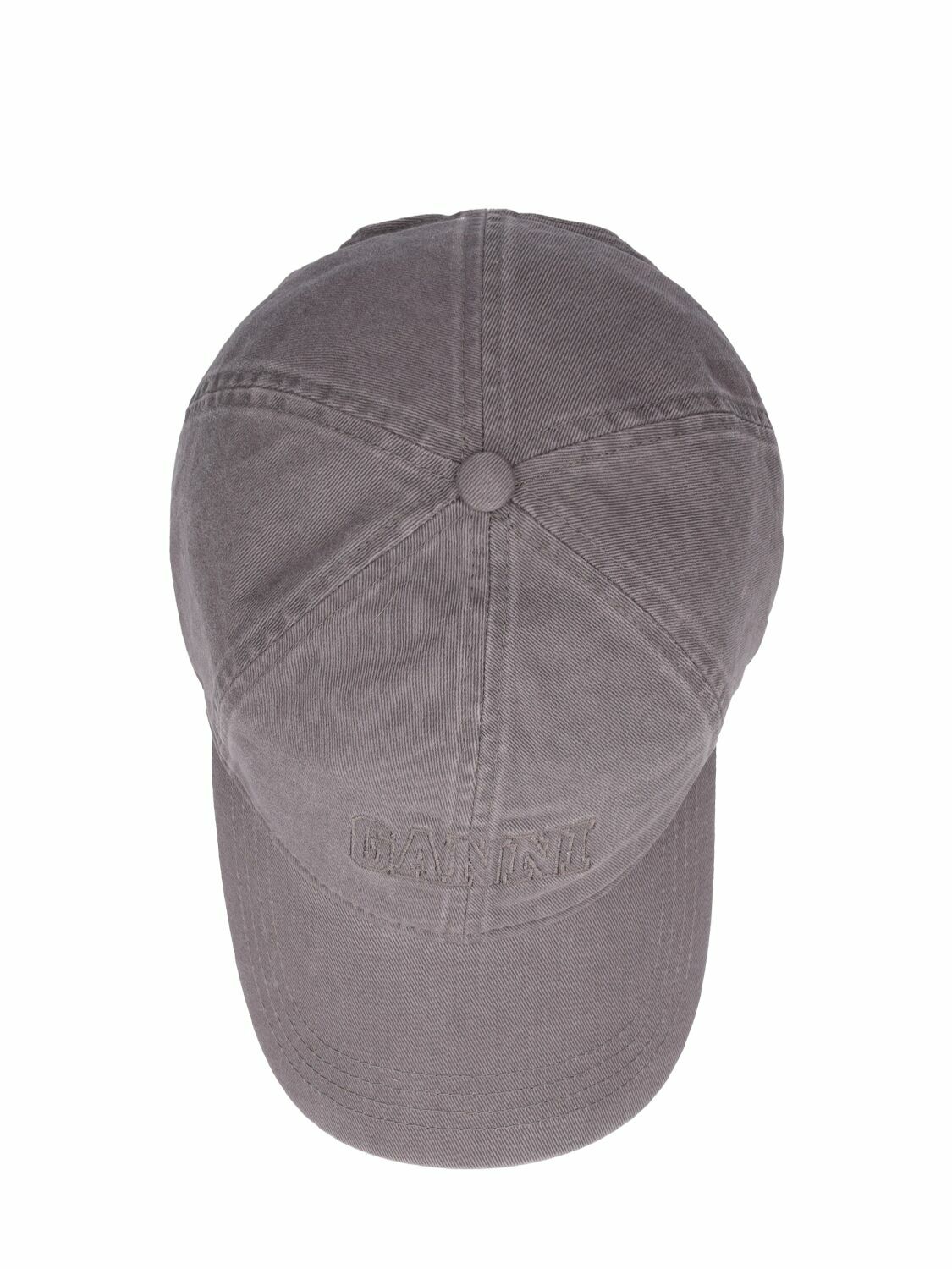 GANNI - Cotton Baseball Cap GANNI