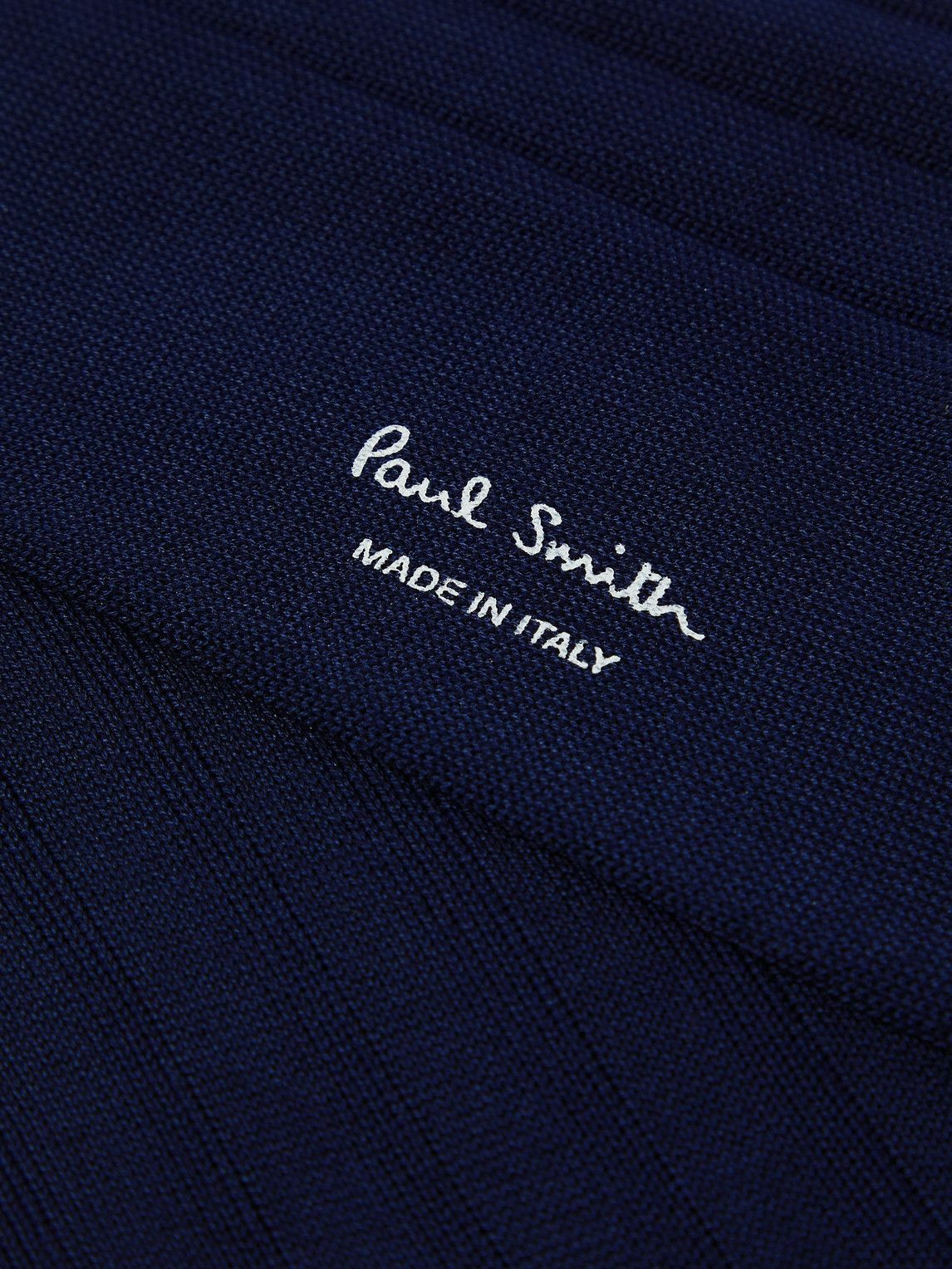 Paul Smith - Organic Cotton-Blend Socks Paul Smith