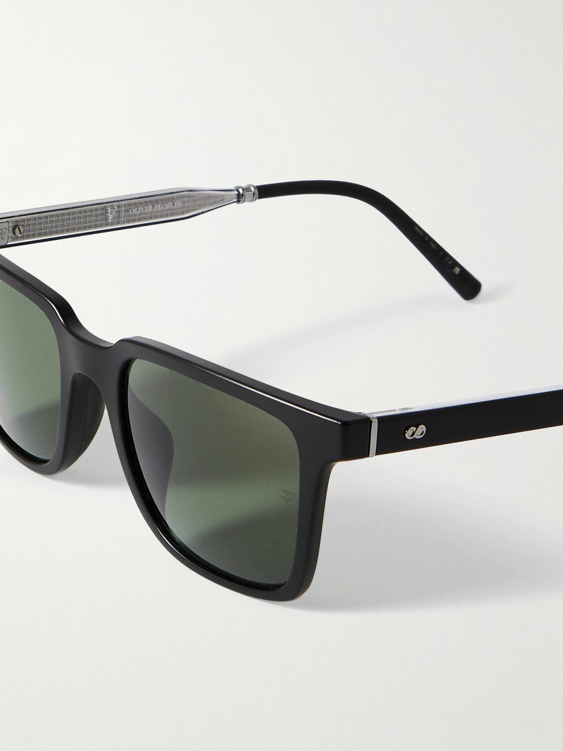 Oliver Peoples - Roger Federer Square-Frame Acetate Sunglasses Oliver ...