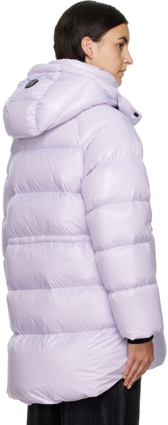 Mackage SSENSE Exclusive Purple Karsyn Down Jacket Mackage
