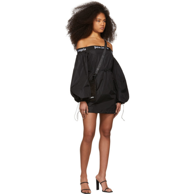 Palm Angels Black Crossbody Bag Palm Angels