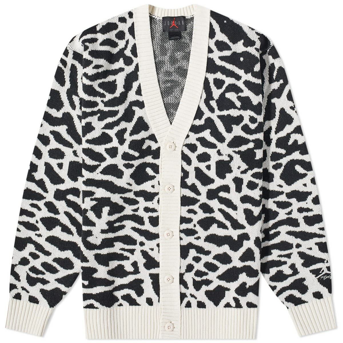 Nike Men's Air Jordan Flight Heritage Cardigan in Phantom/Black Nike