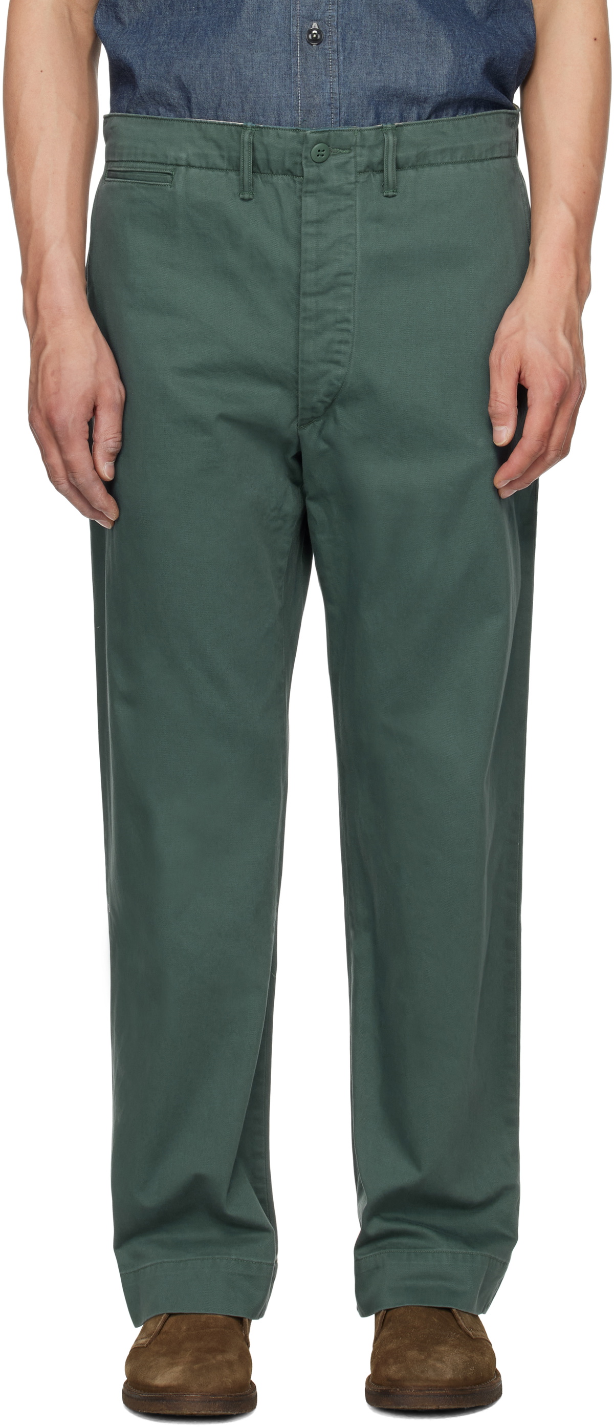 RRL Green Field Chino Trousers RRL