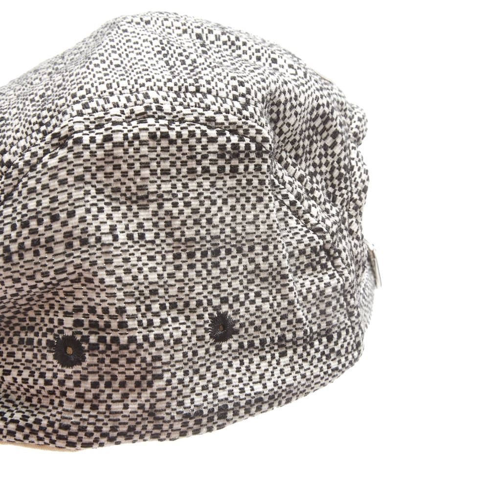 Folk Men's 5 Panel Cap in Mini Checkerboard Folk