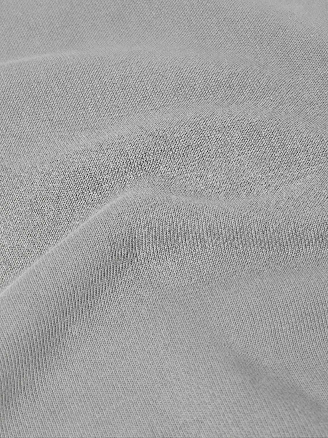 Entire Studios - Enzyme-Washed Cotton-Jersey Sweatshirt - Gray Entire ...
