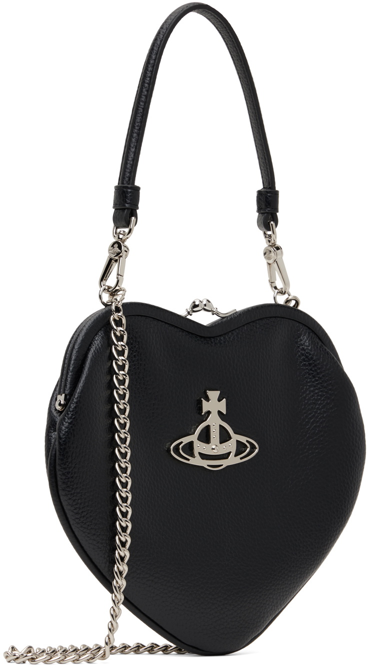 Vivienne Westwood Black Belle Heart Frame Bag Vivienne Westwood