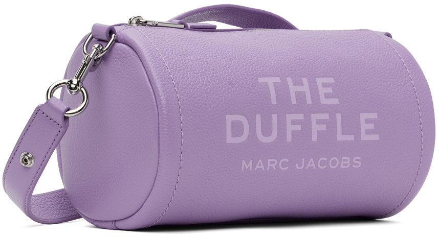 Marc Jacobs Purple 'The Leather' Duffle Bag Marc Jacobs