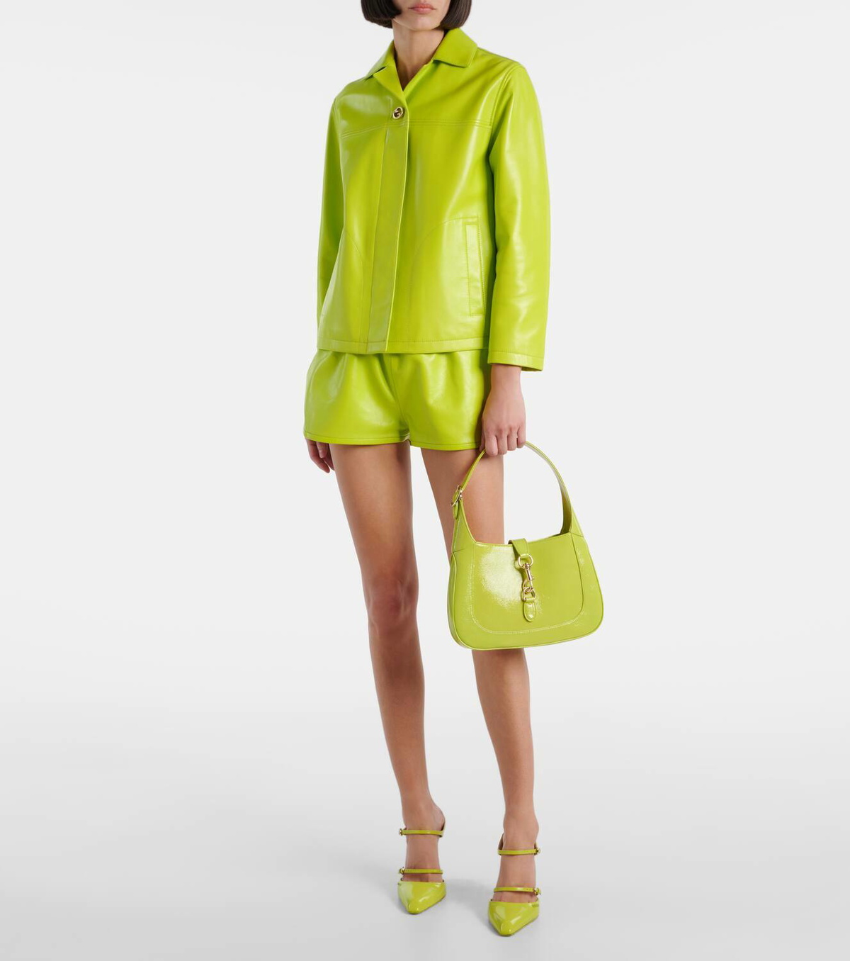 Gucci Interlocking G leather jacket Gucci