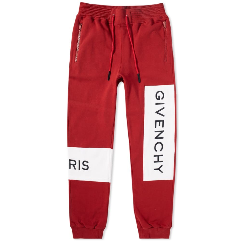 Givenchy Sweat Pant Red Givenchy