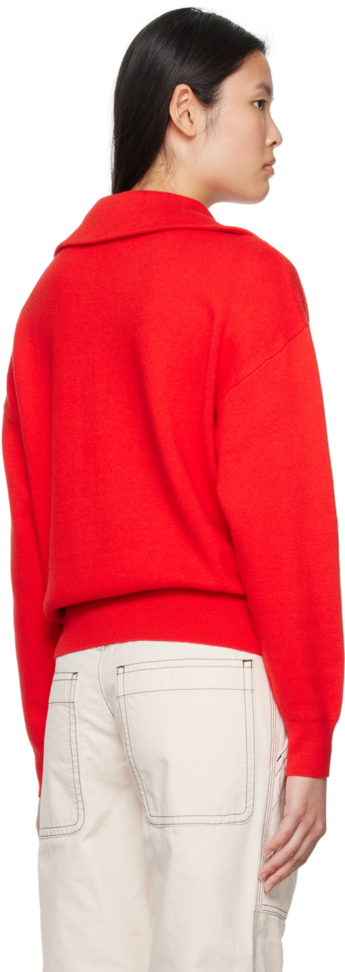 Isabel Marant Etoile Red Axelle Sweater Isabel Marant Etoile