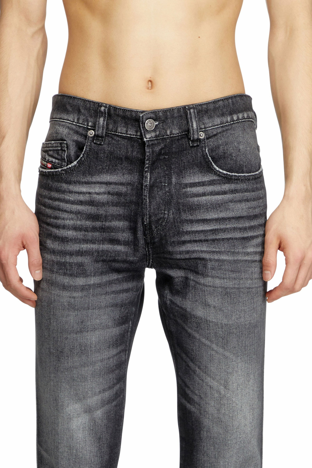 Diesel Bootcut Jeans - 1998 D-Buck - Jeans Mens in Black Diesel