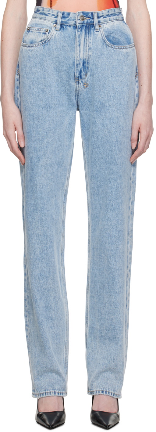 Ksubi Blue Low Rider Jeans Ksubi