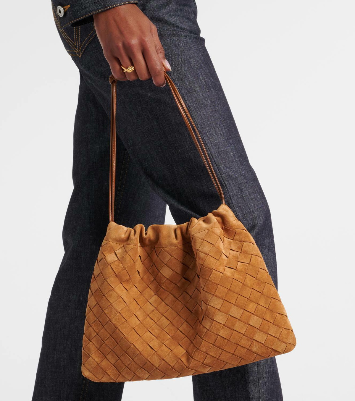 Bottega Veneta Dustbag Intrecciato Small leather clutch Bottega Veneta