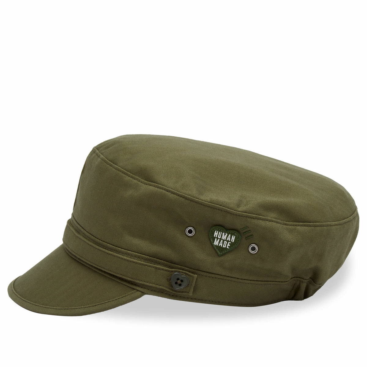 Human Made Men's Military Cap in Olive Human Made