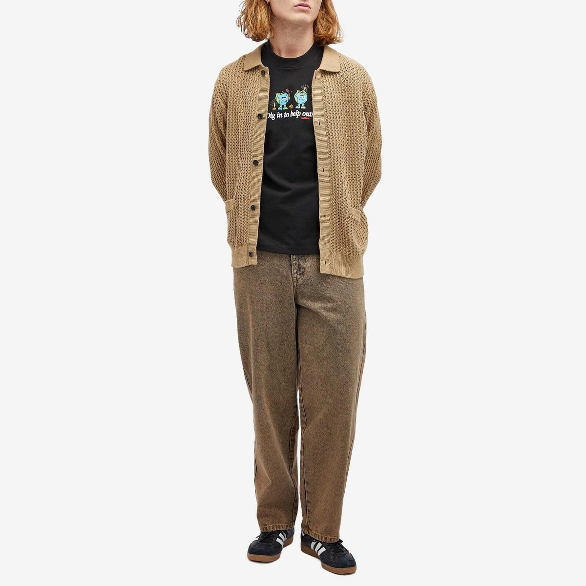 Market Men's Dig In T-Shirt in Black MARKET